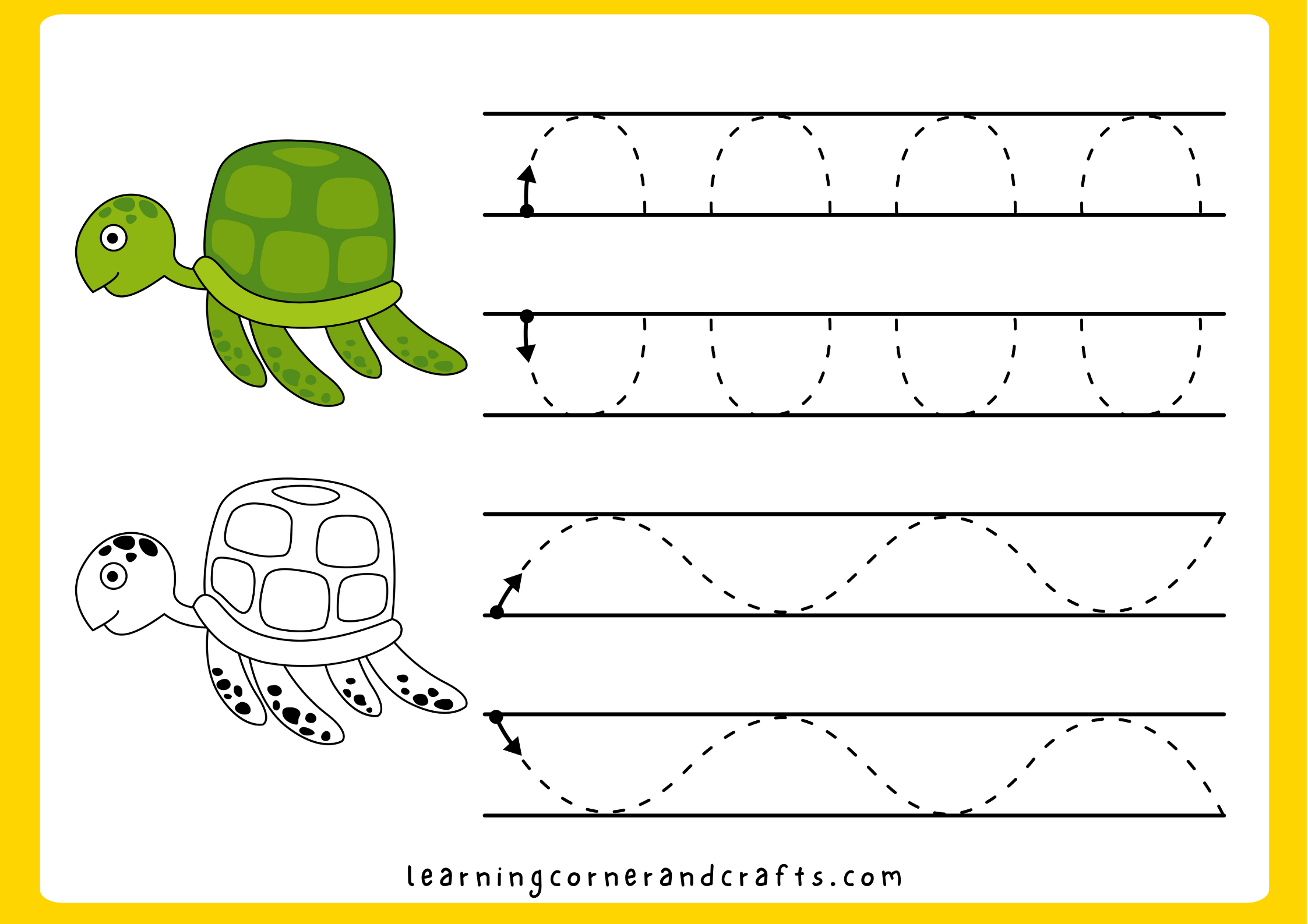 2-9 – Learning Corner and Crafts